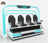 China 6D Cinema VR 4 Player Theme Park VR Multi User Virtual Reality Cinema for sale