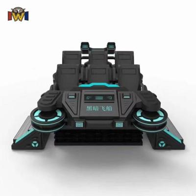 China Playzone 6 Players VR Spaceship Simulator with 4K HD VR Headset and Six Degree of Freedom Platform for sale