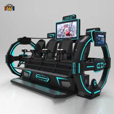 China Virtual Reality Cinema 4 Players VR Movie Theater Comfortable for sale