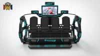 China VR 4-Player Cinema with 360° VR Movie Viewing, 4-Player Synchronized Experience, and Motion-Enhanced Seats for sale
