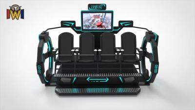 China VR 4-Player Cinema with 360° VR Movie Viewing, 4-Player Synchronized Experience, and Motion-Enhanced Seats for sale