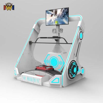 China VR Ski Simulator with 8K 30 frames/4K 60 frames video, 360° horizontal correction, and 100kg-150kg load capacity for realistic training for sale