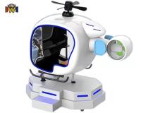 China VR Plane Simulator for Arcade Entertainment with Realistic Cockpit Environment and Motion Platform for sale