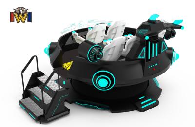 China VR Spaceship Simulator with 6DOF Motion Platform, 4K HD VR Headset, and Interactive Space Battles for Arcades and Theme Parks for sale