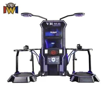China VR  Simulator with Dual Zone Rotating Platform Realistic Weapon Handling and Multiplayer Modes for Immersive Training and Entertainment for sale