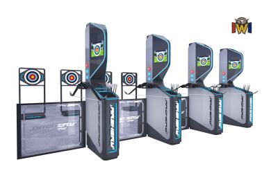 China Interactive Archery Digital Sport Games Mobile Target Game Custom for sale
