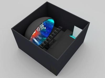 China VR Dome Cinema with Surround Sound Dynamic Platform and Modular Design for Immersive Experience for sale
