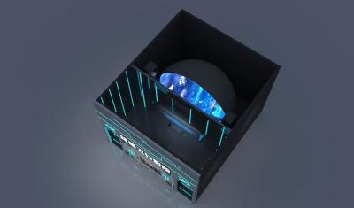 China VR Dome Cinema with Six Degree of Freedom Motion Seats and Dynamic Platform for 4-20 Players for sale
