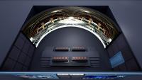 China 4D 9D Flying Theater LED Curved Screen Cinema 3-5.2m Diameter for sale