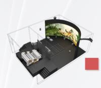 China 4D VR Curved Screen Cinema for Theme Parks with CE Certification for sale