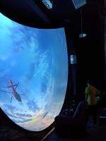 China 4D 9D VR Dome Cinema for Theme Parks with Motion Seats for sale