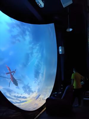 China 4D 9D VR Dome Cinema for Theme Parks with Motion Seats for sale