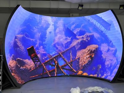 China 4D 9D Flying VR Dome Cinema for Theme Parks with Curved Screen for sale