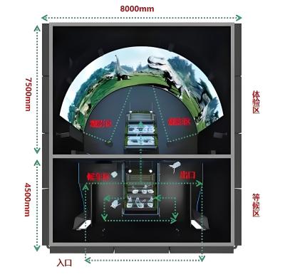 China VR 3D Track Cinema with 4D 9D Flying Experience for sale