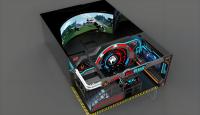 China CE Rohs Certified VR 3D Track Cinema for Theme Parks for sale