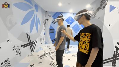 China XR Space Arcade VR Simulator with 10-Minute Sessions Compact Footprint and High Throughput for Location-Based Entertainment for sale