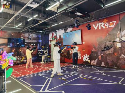 China XR Space Game with Special Effects Realistic Environments and 60 Players per Hour in 10 Minutes per Session for sale