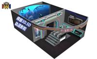 China 4D 9D Flying Theater Curved Screen Cinema for Theme Parks for sale