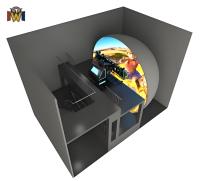 China 4D 9D Flying Cinema Dome Theater for Theme Parks with CE Rohs for sale