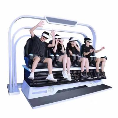 China 4-Player VR Cinema with 360° Movies and Motion Simulation for Immersive Entertainment for sale