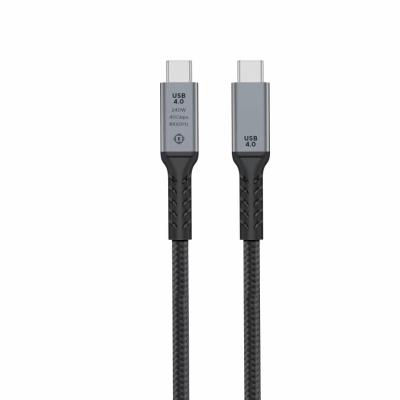China USB 4.0 Type-C TO Type-C Cable Ultra Fast Charging 0.5m 1m 2m for sale