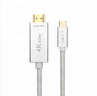 China White 60HZ 4K Usb Type-C To Hdmi 2.0 Cable Data Transfer Support HDR for sale