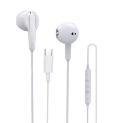 China Compact Size Earphone With Type C Cable Opp Bag Package for sale