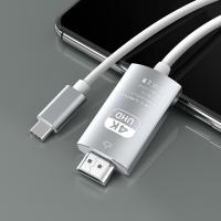 China 4K 60Hz Ultra High Definition TYPE C to HDMI Adapter Cable for sale