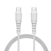 China Type-C Cable Fast Charging 60W 100W 5A OEM ODM White 1 Meter for sale