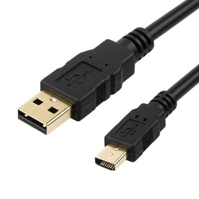 China Black High Speed Usb Extension Cable with Gold-plated Connector Plating for sale