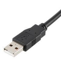 China High Speed 3 Feet USB 2.0 Cable with Foil And Braid Shielding and PVC Material for sale