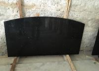 China D904 Black Solid Quartz Countertops With Unique Max Slab 3200×1800mm for sale
