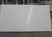 China Gentle White Quartz Bathroom Countertops , Artificial Quartz Solid Surface Polished for sale