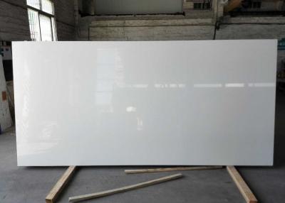 China K1000 White Quartz Kitchen Worktops / Marble Quartz Countertops Acid Resistant for sale