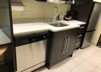 China K010 Pure White Quartz Countertops That Look Like Marble For House Decoration for sale