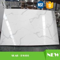China Fireproof Engineered Quartz Countertops / Cultured Granite Vanity Tops Heat Resistant for sale