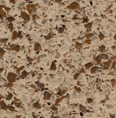 China Custom Made Marble Look Quartz / Artificial Granite Quartz Countertops Durable for sale