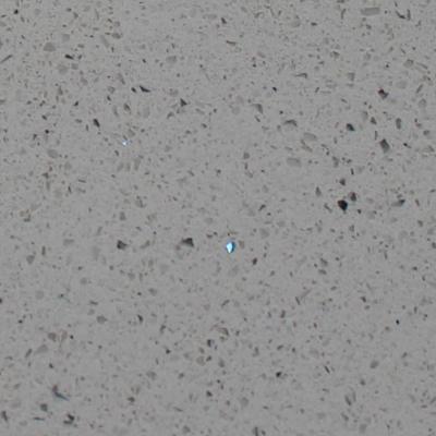 China Gray Engineered Stone Kitchen Worktops , Durable Quartz That Looks Like Granite for sale