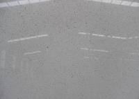 China Gray Engineered Stone Kitchen Worktops , Durable Quartz That Looks Like Granite for sale