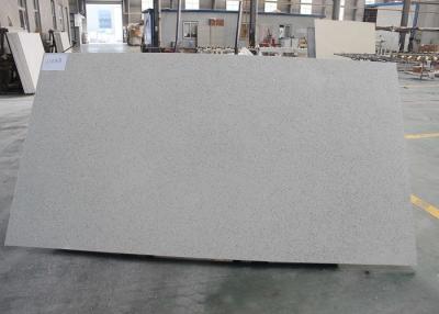 China Starfish Cream White Quartz Countertop Slabs With Gold Shining No Dirt Absorption for sale