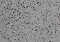 China D939 Dark Grey Solid Quartz Countertops With 93% Natural Quartz Stone 2cm for sale
