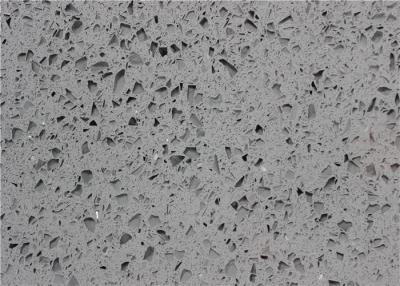 China D939 Dark Grey Solid Quartz Countertops With 93% Natural Quartz Stone 2cm for sale