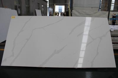 China Easy To Cut Granite That Looks Like Calacatta Marble Slab Size 126 