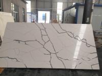 China Black Vein Calacatta Kitchen Countertops , Waterproof Calacutta Quartzite Countertops for sale