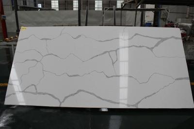 China Durable Fire Proof Calacatta Quartz Countertops With Polished Surface Finished for sale