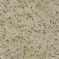 China Durable Pecan Cream Quartz Kitchen Worktops High Temperature Resistance for sale