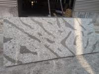 China Dark Grey Calacatta Quartz Countertops For Kitchen And Table Customized Size for sale