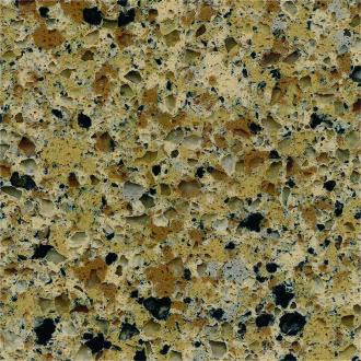 China Eco - Friendly Marble Kitchen Countertops , Yellow Sparkle Marble Kitchen Worktops for sale