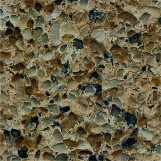 China Yellow Granite Kitchen Countertops / Prefabricated Granite Kitchen Tops for sale
