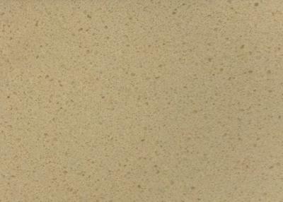 China Artificial Yellow Quartz Stone Countertops With Cut To Size Pressure Resistant for sale